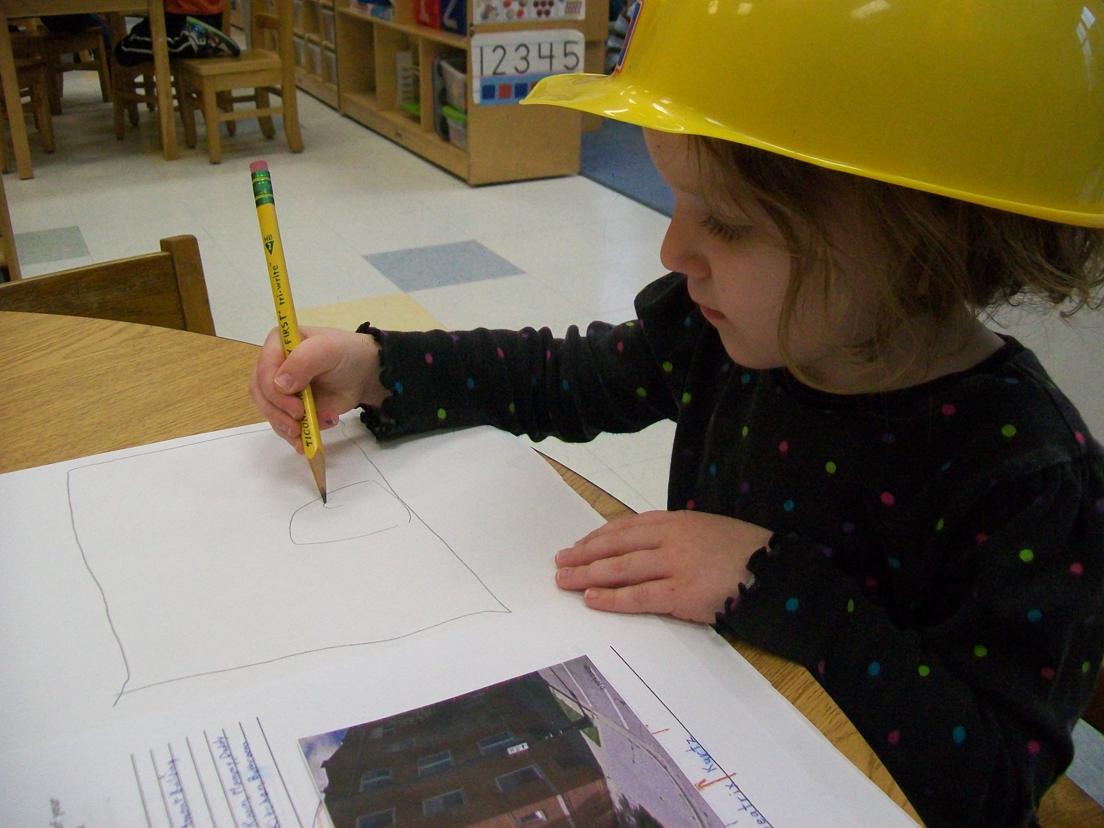 A Real Architect Visited Our Classroom! | Preschool in the City with ...